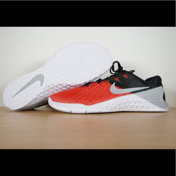 Nike | Shoes | Nike Metcon 3 Mens Training Athletic Shoes Red | Poshmark